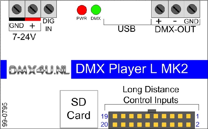 DMX Player L MK2 [ 2 variants ] :: DMX4U